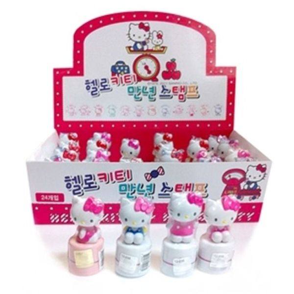 hplusmall 그린피엔에스 350헬로키티 만년스탬프 핼로키티 캐릭 - 핫트랙스
