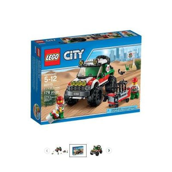 Lego LEGO/ 레고 시티 60115 4 x 4 오프로더 - 핫트랙스