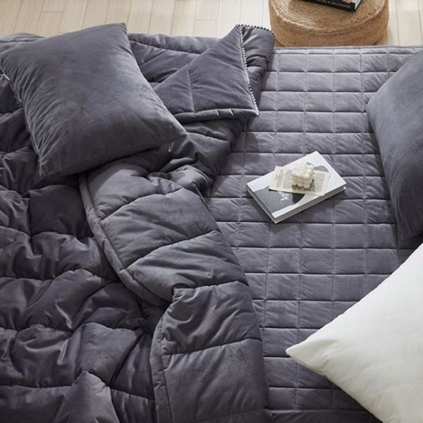 hplusmall 바비 극세사 차렵이불 SS 차콜(WD20743) - 핫트랙스