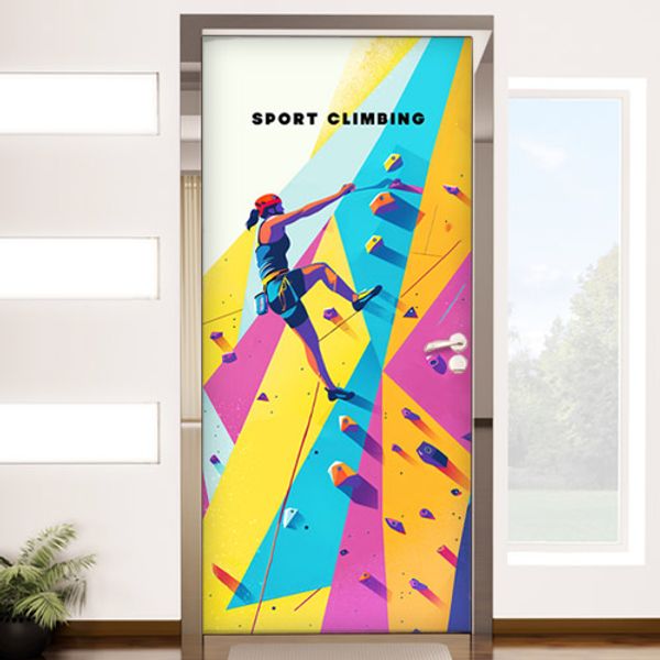 ggoomim ec390-현관문시트지_스포츠클라이밍 - 핫트랙스