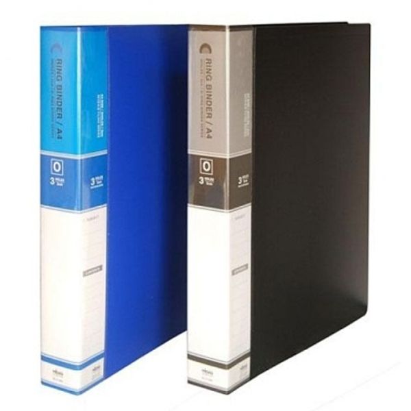 hplusmall 3공O링바인더PP(A4-3cm-흑색) - 핫트랙스