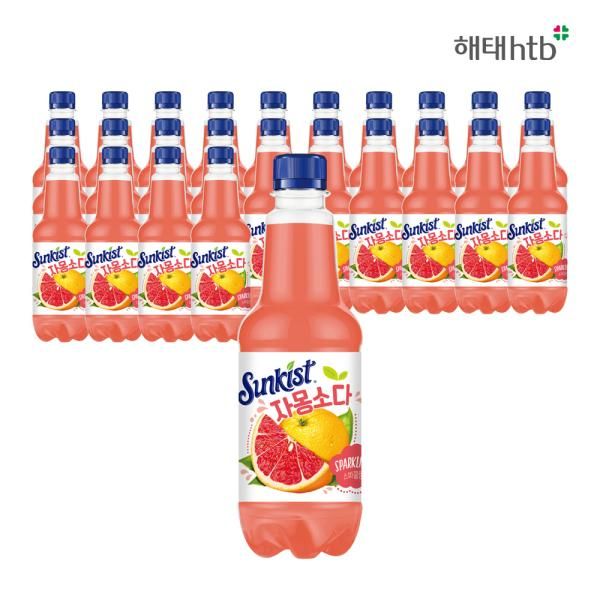 HAITAI-HTB 해태 썬키스트 자몽소다 350ML x 24pet - 핫트랙스
