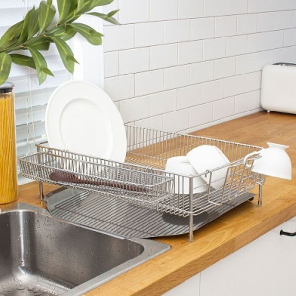 hplusmall 유키노 올스텐 물빠짐 식기건조대 1단 - 핫트랙스