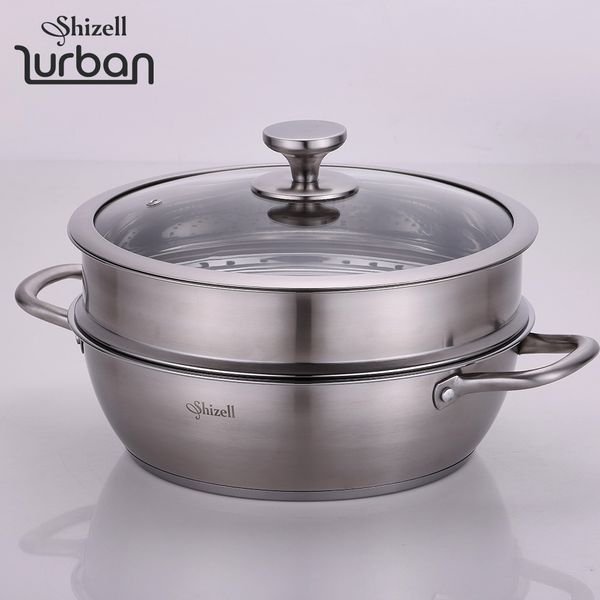 arbast [쉬젤] 러반 스테인레스 IH 찜전골냄비 (30cm) - 핫트랙스