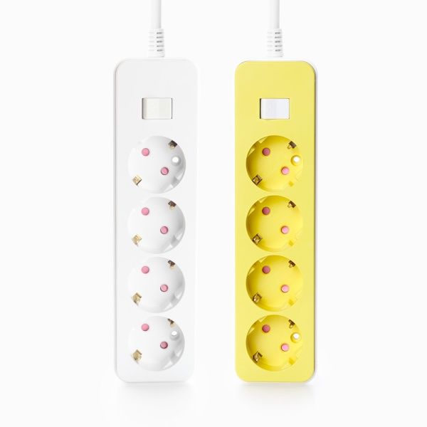 ijung 더좋은 멀티탭 통합스위치 과부하차단 4구 5M - 핫트랙스