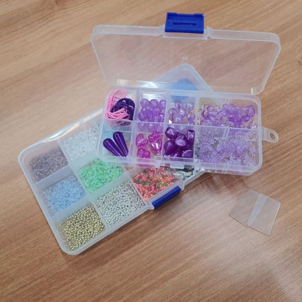 hplusmall 15칸 악세사리 보관통 투명 WA65DCD - 핫트랙스