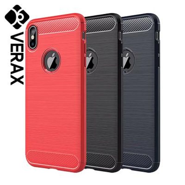 VERAX 아이폰SE 3세대 2022 카본 범퍼 젤리 케이스 P137 - 핫트랙스