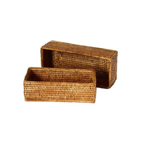 hplusmall 인테리어 수납 라탄 렉브래드 바스켓 S - 핫트랙스