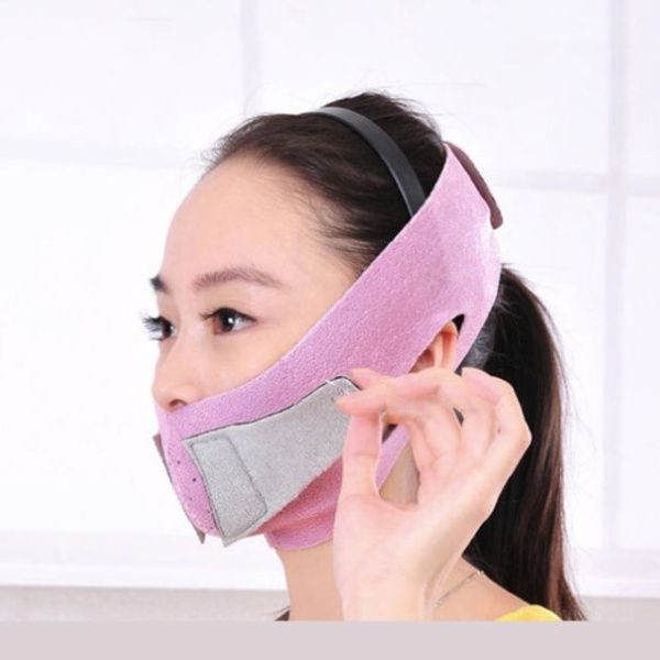 hplusmall 얼굴밴드 뷰티 V라인 리프팅 압박 페이스마스크 주름[ - 핫트랙스
