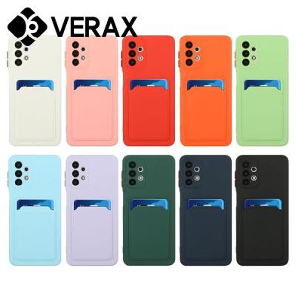 VERAX 갤럭시A53 5G 카드 파스텔 수납 젤리 케이스 P624 - 핫트랙스
