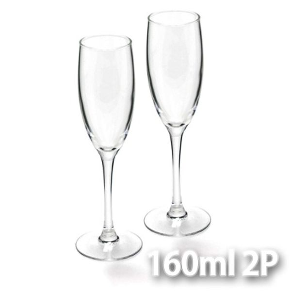 hplusmall 루미낙 쏘와인 샴페인잔 160ml 2p 유리컵 유리잔 - 핫트랙스
