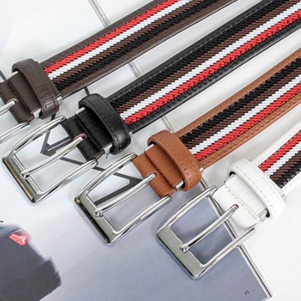 hplusmall 20대 캐주얼 남자 벨트 인기 허리띠 바지 혁띠 혁대[W - 핫트랙스