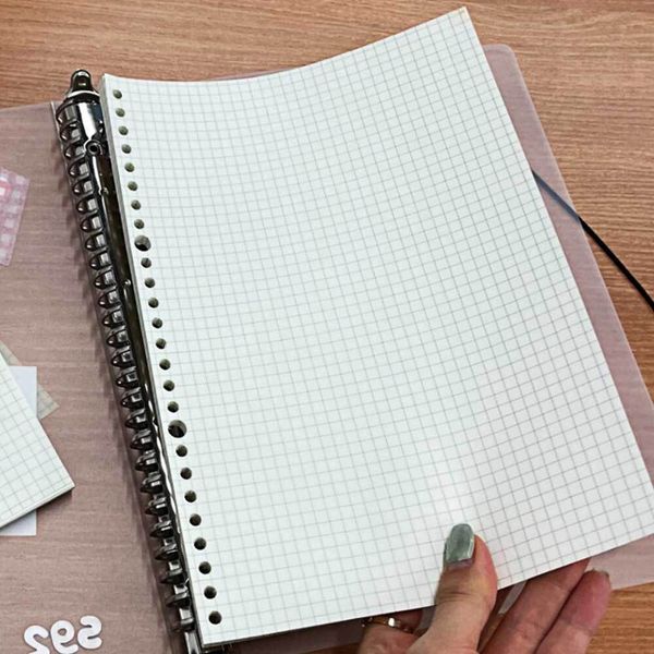 hplusmall 반투명 바인더 모눈노트 B5 WEE236A - 핫트랙스