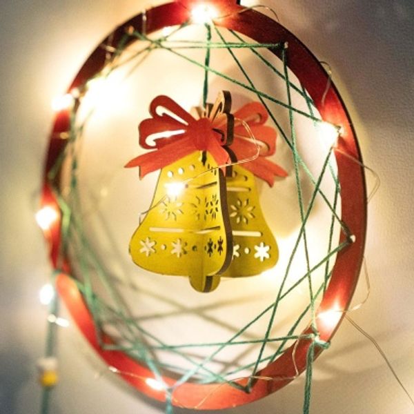 hplusmall 크리스마스 놀이 드림캐쳐 종 만들기 키트 - 핫트랙스