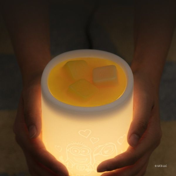 CORE ATTIZ 미니언즈 캔들워머 LED 무드등 큐브왁스 - 핫트랙스
