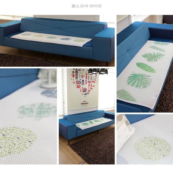 hplusmall 신소재 3D매쉬매트 소파매트(4인용) 200x55[W90F470] - 핫트랙스