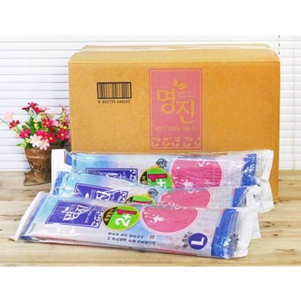 hplusmall BOX 명진 일반 고무장갑 2Plus1 대 30켤레 - 핫트랙스