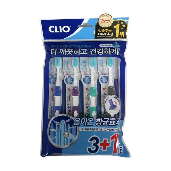 hplusmall 크리오 센스프로그레스R 이중미세모 3+1입(WB6CFBD) - 핫트랙스