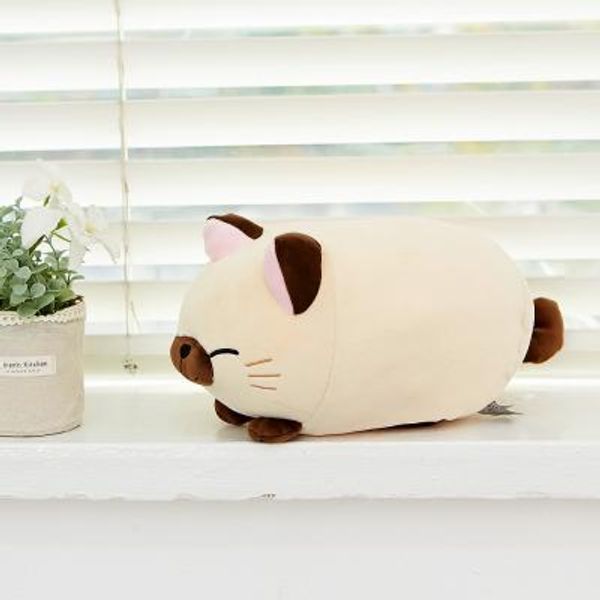 EZENDOLLS 모찌모찌 만두 고양이 인형 샴 25CM - 핫트랙스