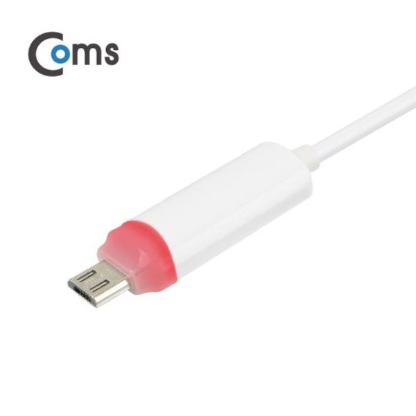 hplusmall USB Micro USB(B)케이블(스프링)10cm~1M - 핫트랙스