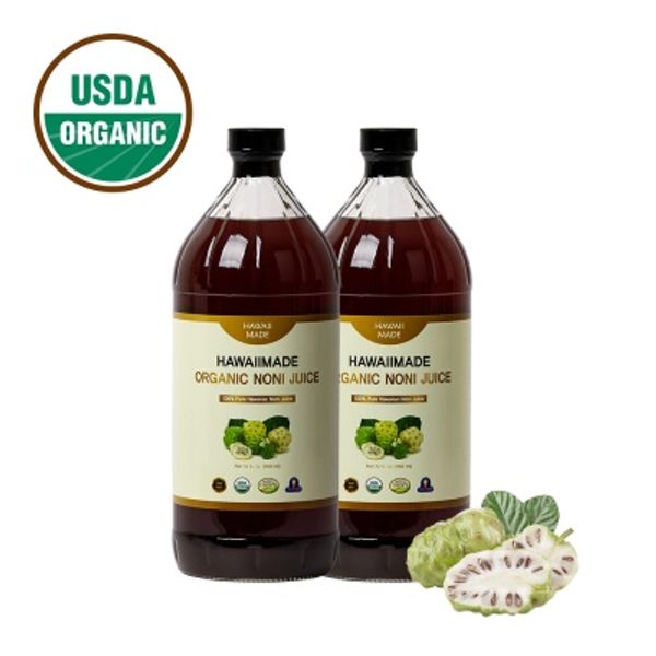 jayeonjeong 알파푸드 하와이메이드 유기농 노니주스 960ml 2병 - 핫트랙스