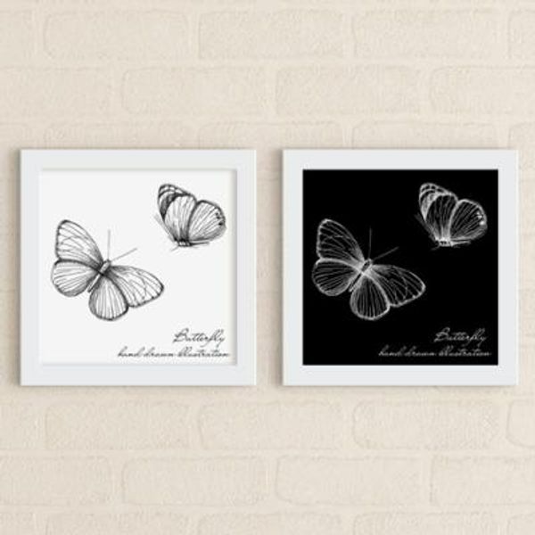 ggoomim iv035-버터플라이_액자세트 - 핫트랙스