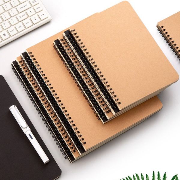 hplusmall B5 크라프트 스프링 노트(WCAFDD4) - 핫트랙스