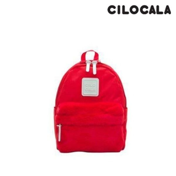 CILOCALA [라이브]CILOCALA 시로카라 클래식 퍼 백팩 S(TOMATO) - 핫트랙스