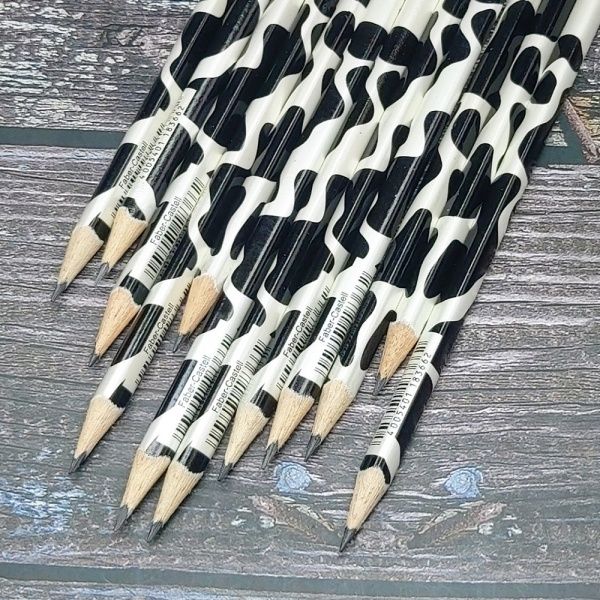 MOONGUBANJUM 파버카스텔 인체공학삼각연필-모티브 66 얼룩소 1다스 - 핫트랙스