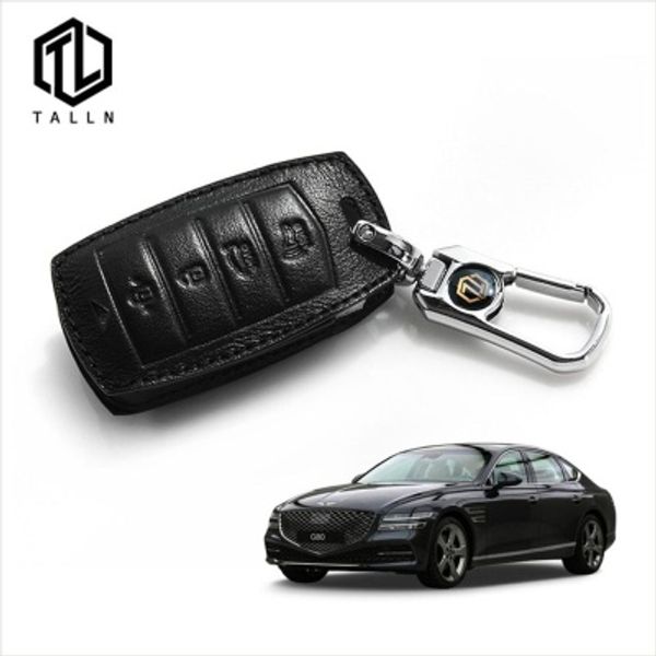 hplusmall D24 톨른 제네시스 G80 4버튼 스마트키 케이스 TH 11 - 핫트랙스