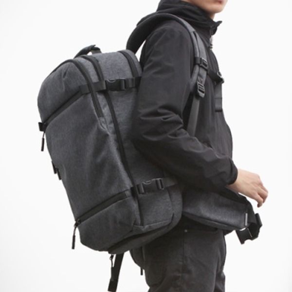 DICUBO [DICUBO]트래블 압축스트랩 확장 스몰 백팩 DC1084B - 핫트랙스