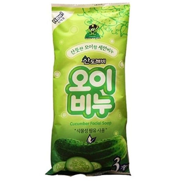 hplusmall 산뜻 오이향 비누 1p 세안비누 미용비누 식물성비누 - 핫트랙스