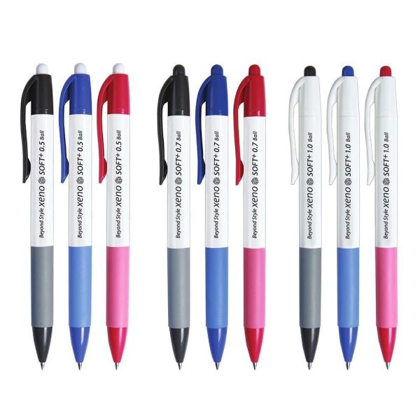 hplusmall 제노 소프트 플러스 Soft Plus 1.0mm 볼펜(W818A32) - 핫트랙스