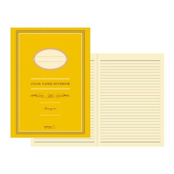 MIDORI Color Paper Notebook(A5) - 패션후르츠 - 핫트랙스