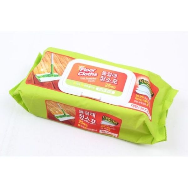 hplusmall 25매 태광 물걸래 청소포 대 바닥포 걸레포 바닥청소[ - 핫트랙스