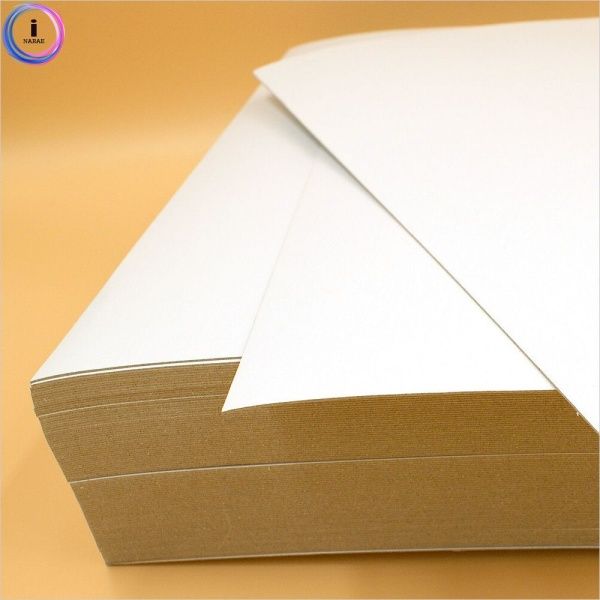 hplusmall A4 백표지 마닐라지 450g 100매 용지 사무용품 비품 - 핫트랙스