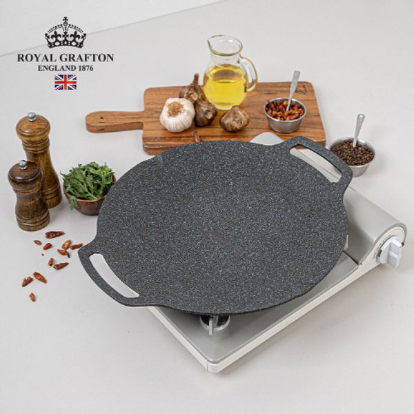 arbast [로얄그래프톤] 통주물 그리들팬 33cm+전용 보관가방 - 핫트랙스