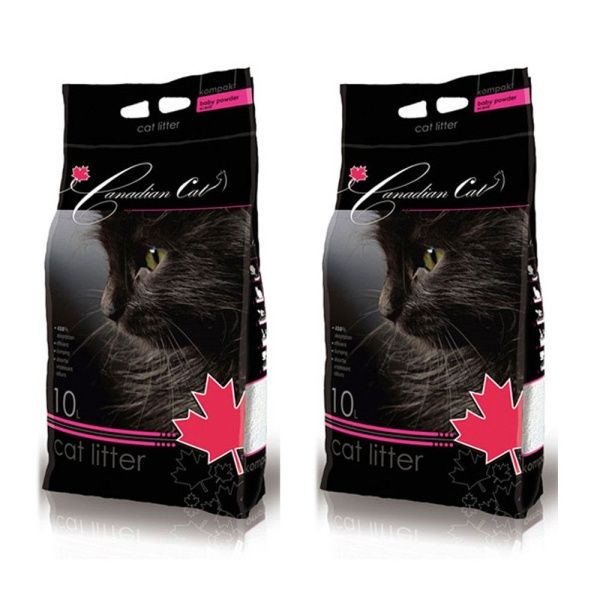 hplusmall 생활모음 캐나디안 캣리터 베이비파우더향 10Lx2개[WD - 핫트랙스