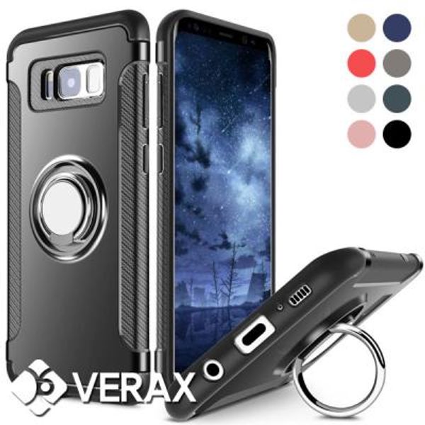 VERAX P133 갤럭시S8 정품 슬림 마그네틱 링 하드케이스 - 핫트랙스
