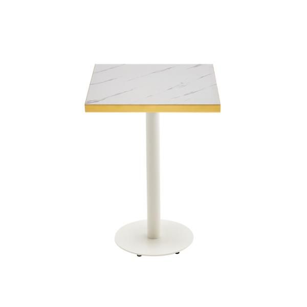 HITGAGU CZ4355 사각 골드 바테이블 화이트스틸 600 2colors - 핫트랙스