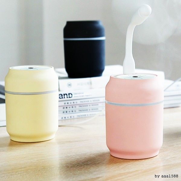 ERUM 3in1 USB선풍기+가습기+무드등 휴대용가습기 휴대용선 - 핫트랙스