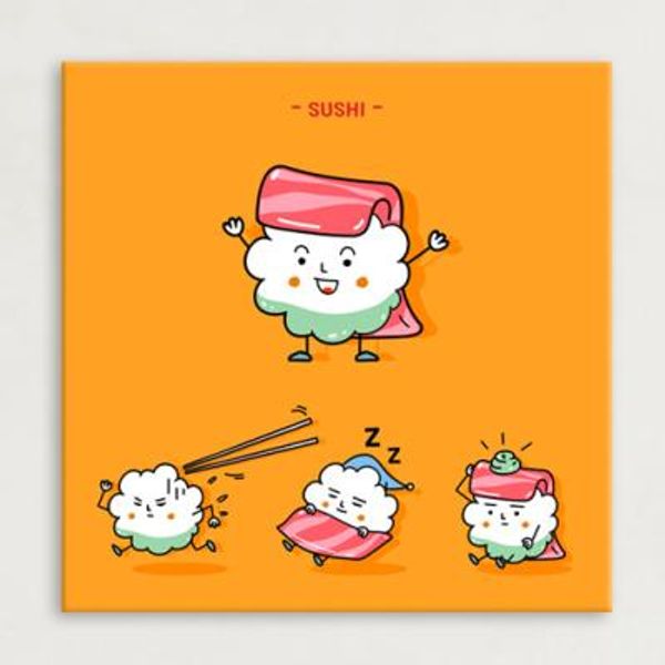 ggoomim iw419-초밥캐릭터_노프레임 - 핫트랙스