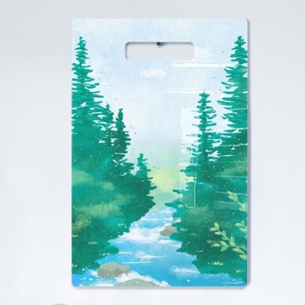 ggoomim nj938-행잉액자_마음이편안해지는풍경2(세로대형) - 핫트랙스