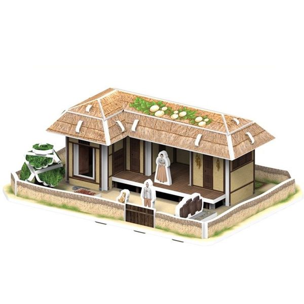 hplusmall 3D 입체퍼즐 건축모형 종이 WB06129 - 핫트랙스