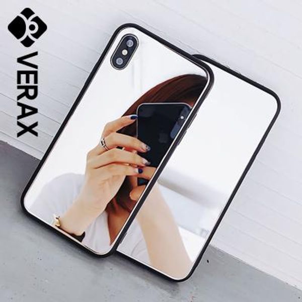 VERAX P397 갤럭시노트9 블랙 라인 미러 심플 하드 케이스 - 핫트랙스