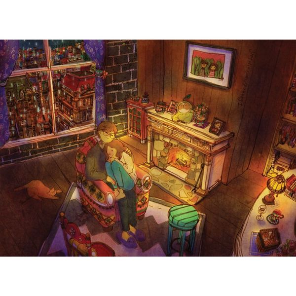 hplusmall 500피스퍼즐 퍼엉-비오는 WAF2551 - 핫트랙스