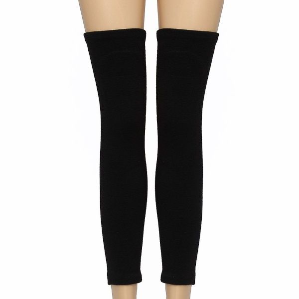 hplusmall 롱 무릎 보온 보호대 2p세트 M 블랙[WCD944D] - 핫트랙스