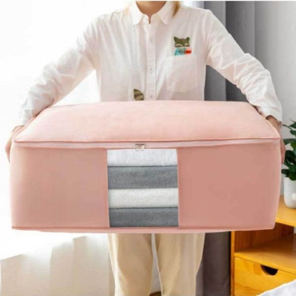 hplusmall 특대형 이불보관함 핑크[WD705B1] - 핫트랙스