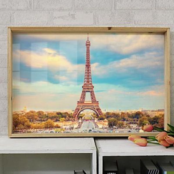 ggoomim cl224-우드프레임액자_에펠탑 - 핫트랙스