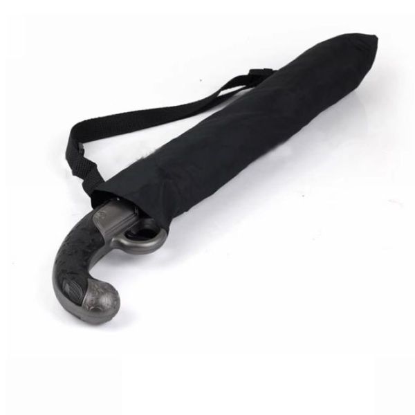 ZIPDREE 접이식 2단 자동 권총모양 디자인 우산 - 핫트랙스